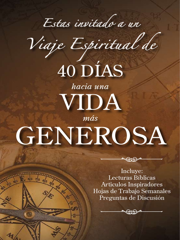 Estas Invitado Un Viaje Espiritual de 40 Dias Hacia Una Vida Mas ...
