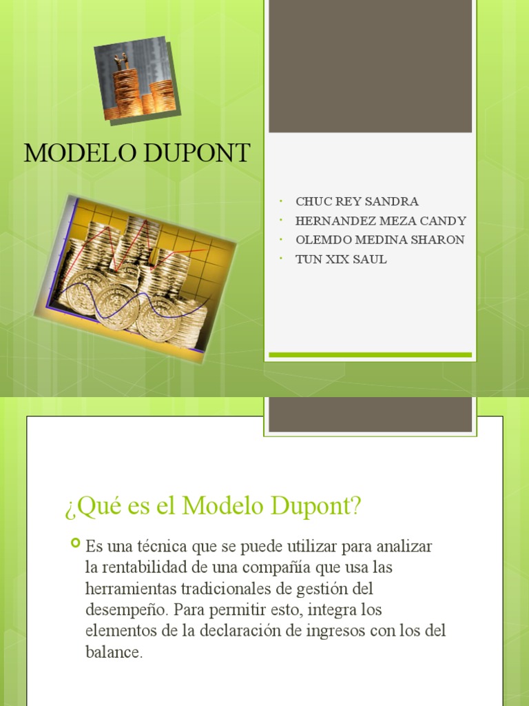 Modelo Dupont | PDF | Economias | Business