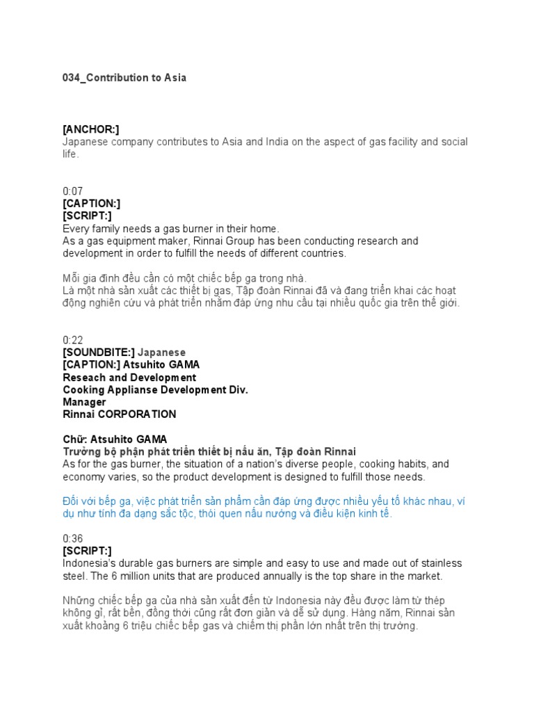 034 - Contribution To Asia | PDF