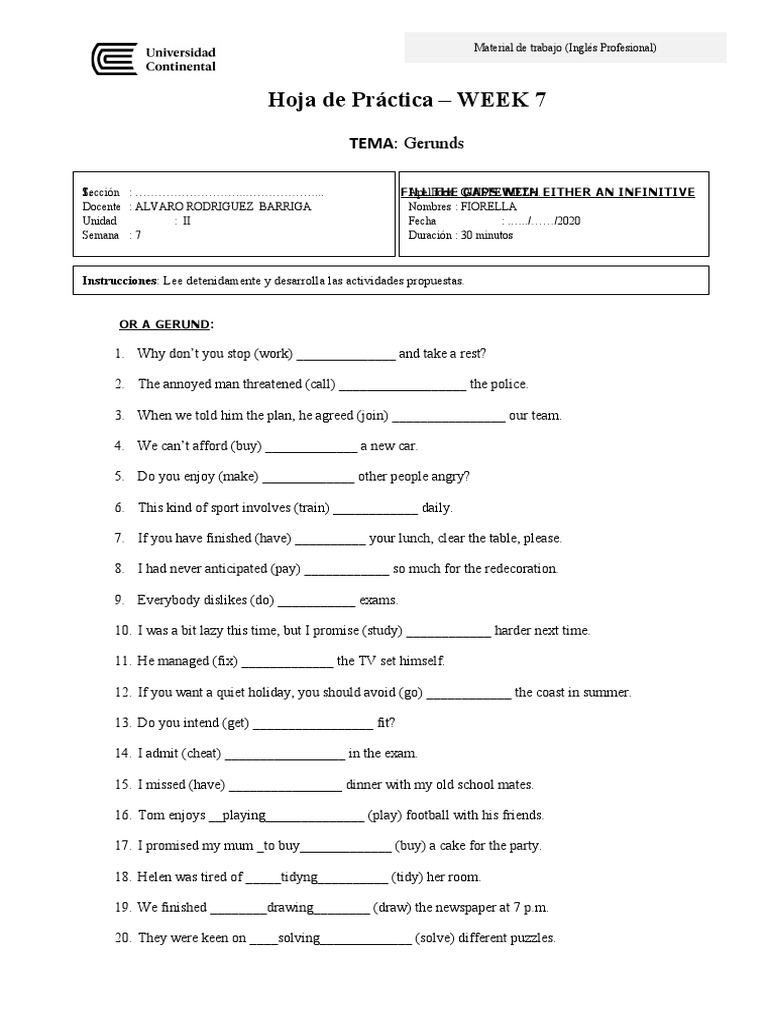 QUISPE MEZA - Hoja de Practica - Sem 7 | PDF