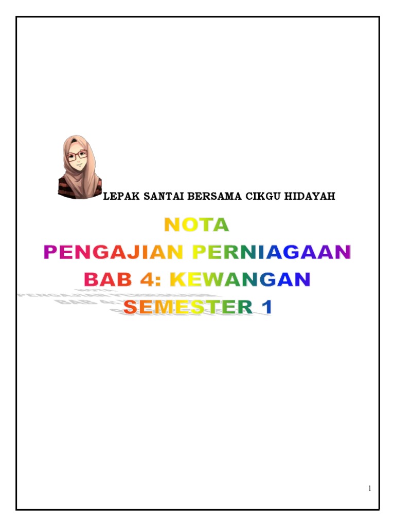 Nota PP Bab 4 Sem 1 | PDF