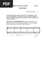 Hand Signals For Choral Conducting | PDF | Song Structure | Choir