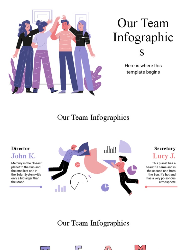 Our Team Infographics by Slidesgo | PDF | Solar System | Planets