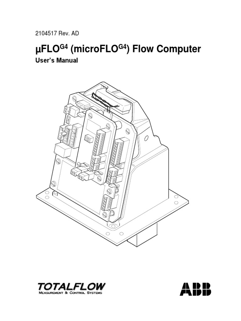 Μflo (Microflo) Flow Computer: G4 G4 User'S Manual | PDF | Integer ...