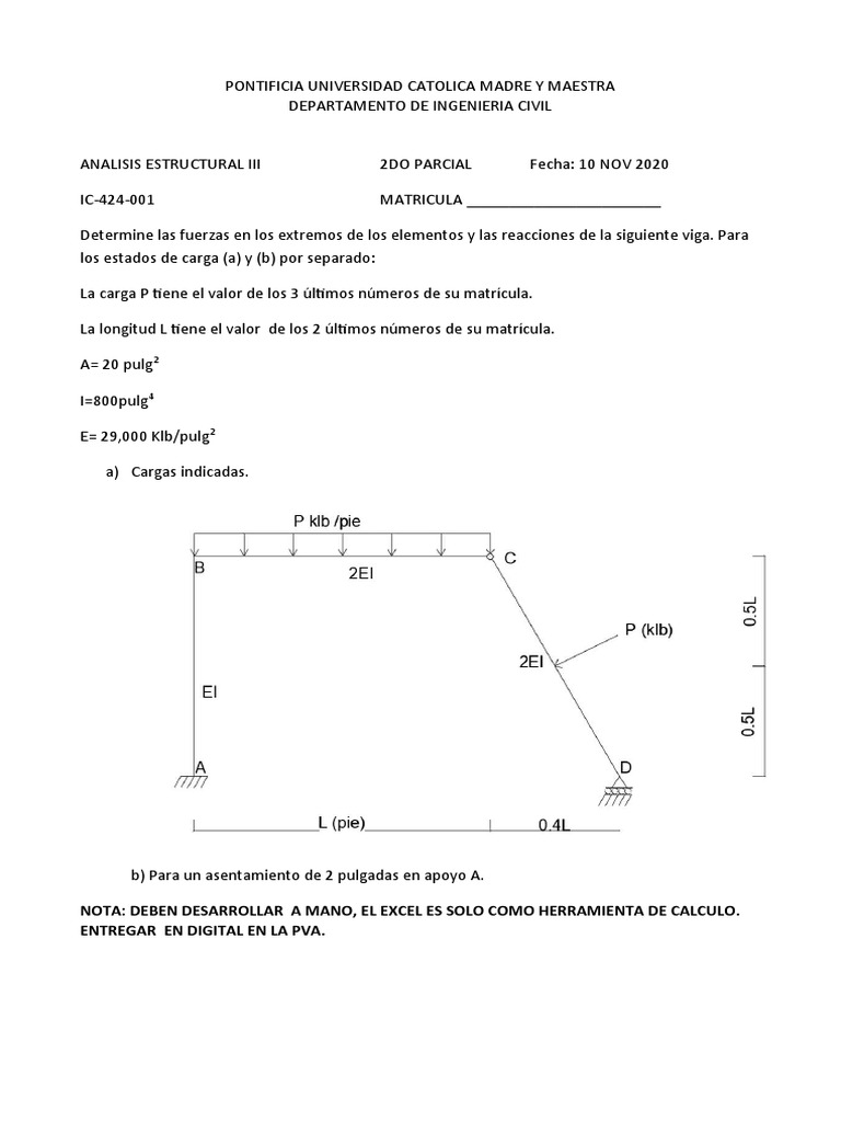 2do Parcial IC-424, 1-2020-2021 | PDF | Ciencia y matemáticas