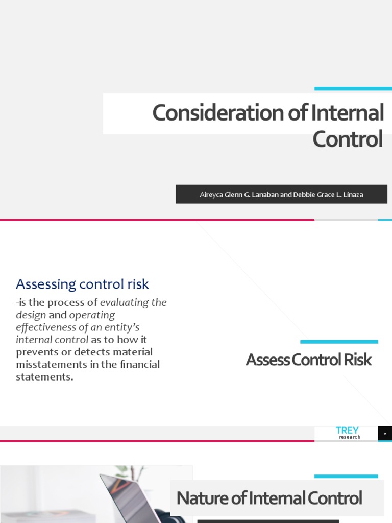 Consideration of Internal Control | PDF | Internal Control | Audit