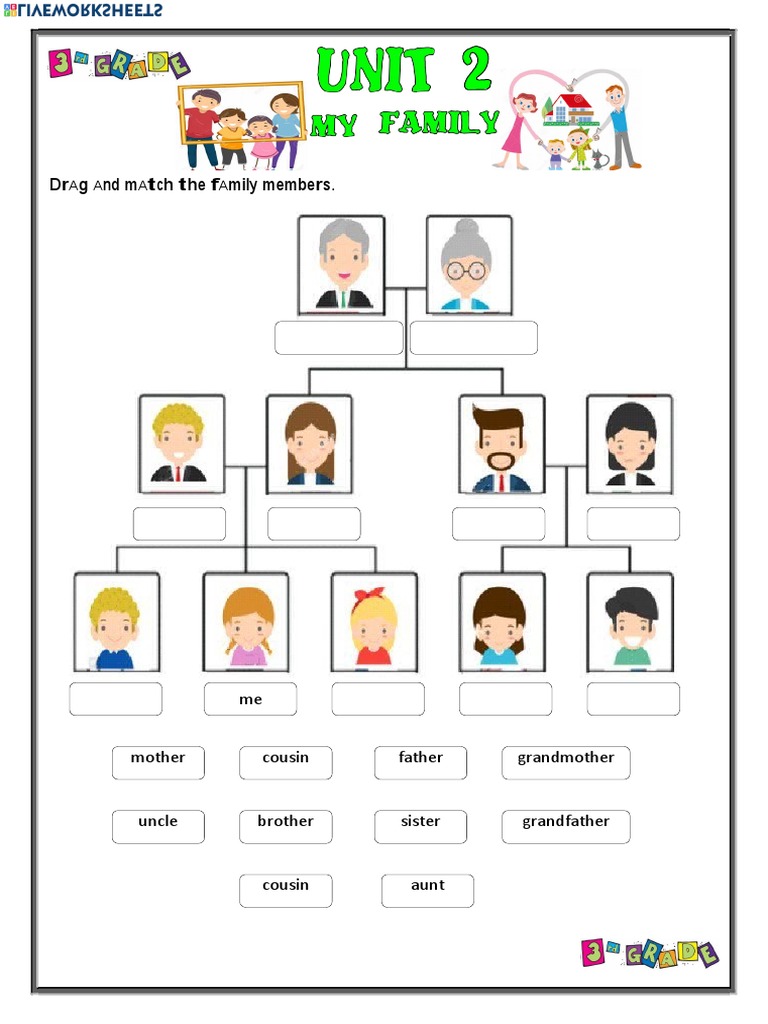 Family Member Identification Activity | PDF | Games & Activities