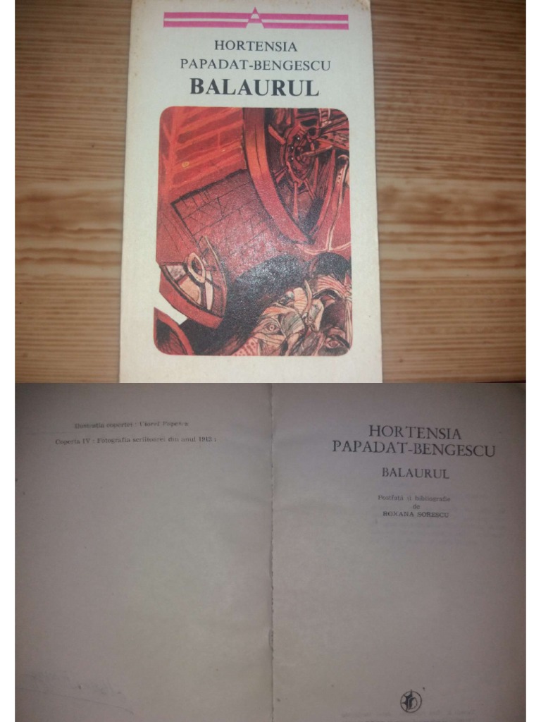 Hortensia Papadat-Bengescu, Balaurul | PDF