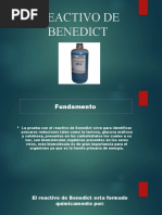 Informe de La Reacción de Benedict | PDF | Ciencias fisicas ...
