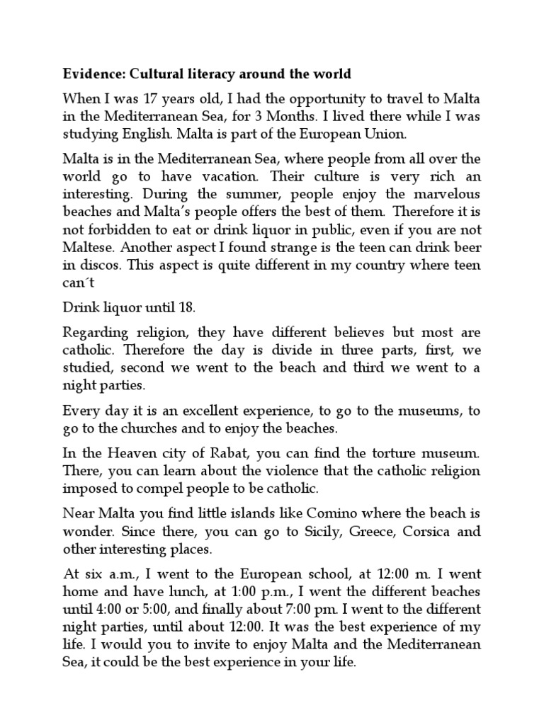 Exploring Malta's Rich Culture and Beaches | PDF