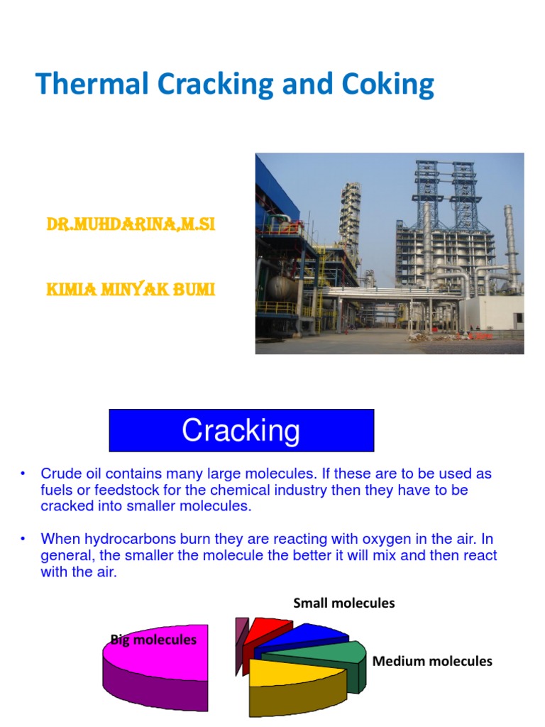 Lecture3 - Thermal Cracking | PDF | Cracking (Chemistry) | Hydrocarbons