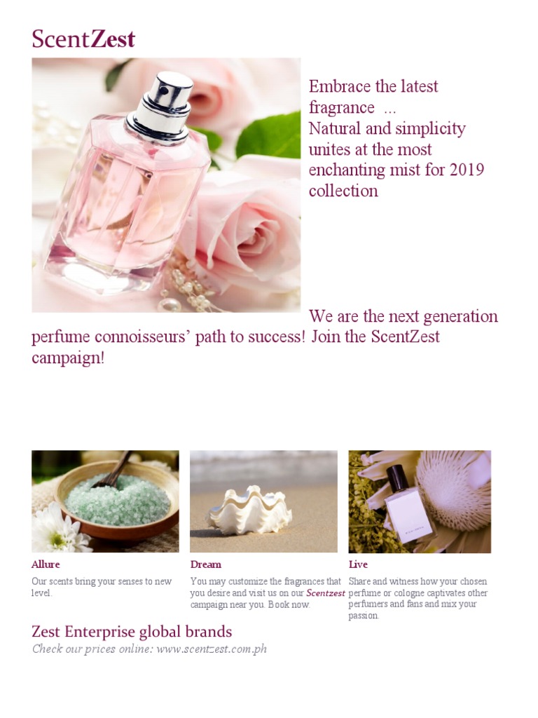 Fragrance Brochure | PDF