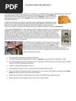 English Reading Comprehension - The History of Pizza | PDF | Pizza ...