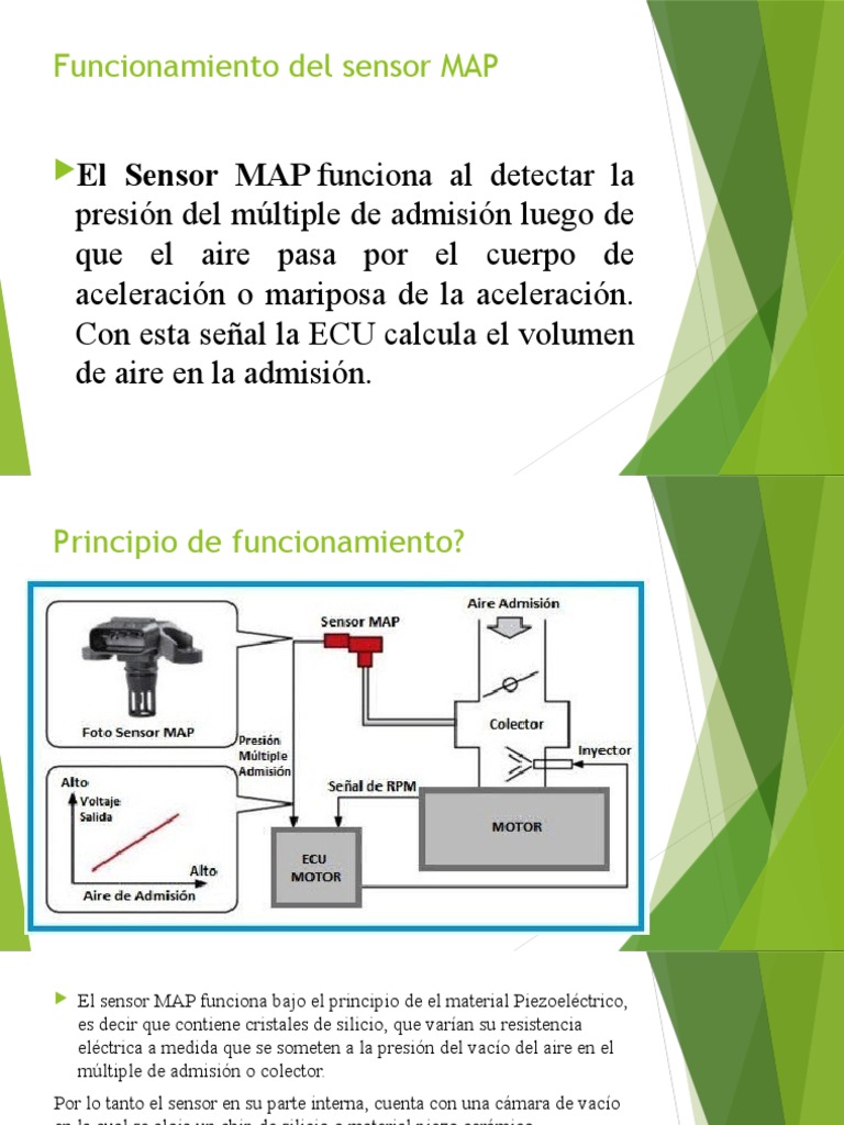 Funcionamiento Del Sensor MAP | PDF