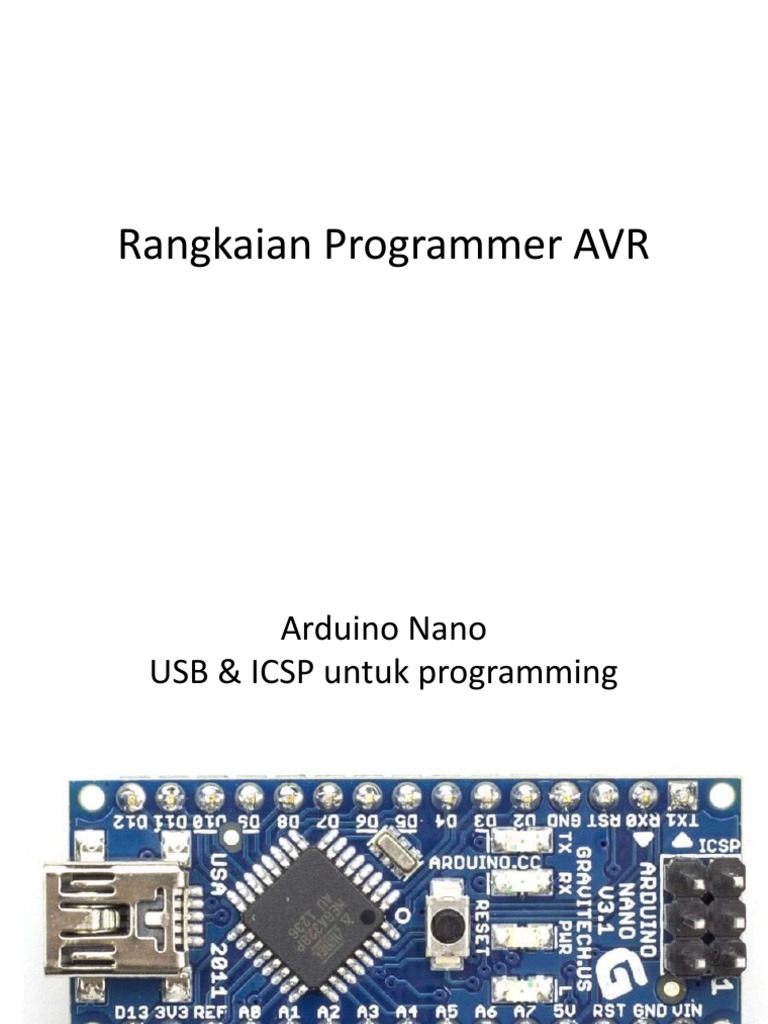 006-Rangkaian Programmer AVR | PDF