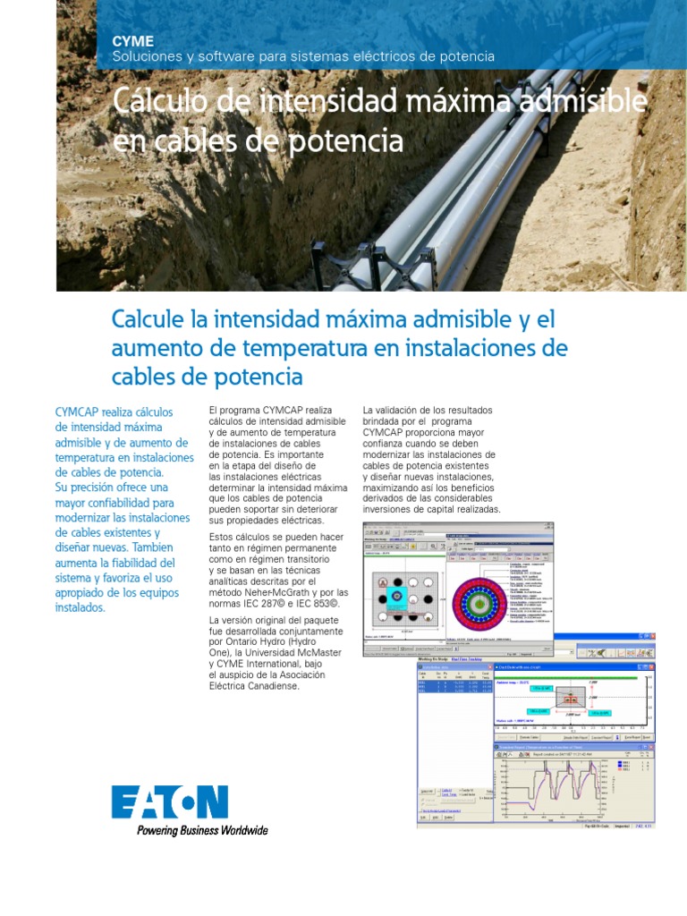 Br917028es Cymcap | PDF | Corriente eléctrica | Naturaleza