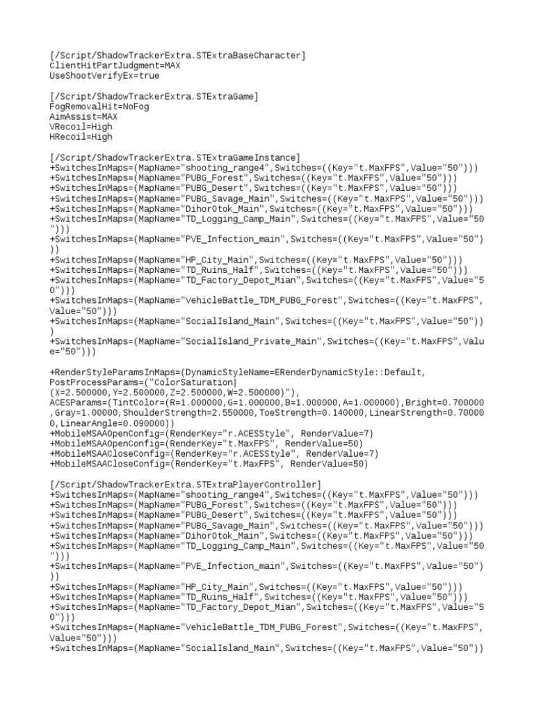 UserGame Ini | PDF | Computers