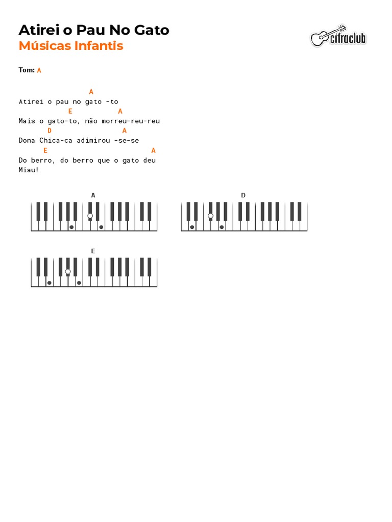 Atirei o Pau No Gato | PDF