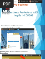 Plataforma Cambridge One - Tutorial Primaria | PDF | Crecimiento personal y profesional ...