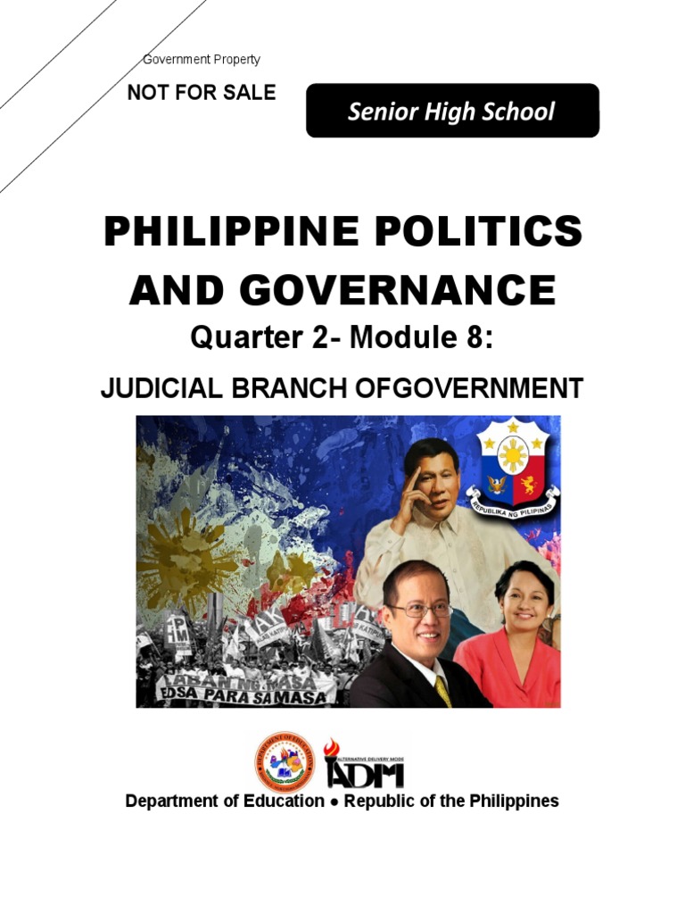 Philippine Politics and Governance: Quarter 2-Module 8 | PDF | Virtue ...