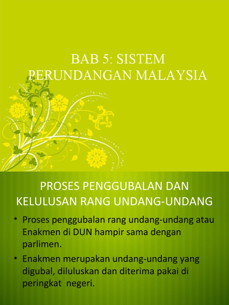 PA Sem 1 PENGGUBALAN UNDANG2 DUN | PDF