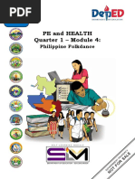 Pe & Health 12 (Hope 3) Second Quarter Module | PDF | Physical Fitness | Dances