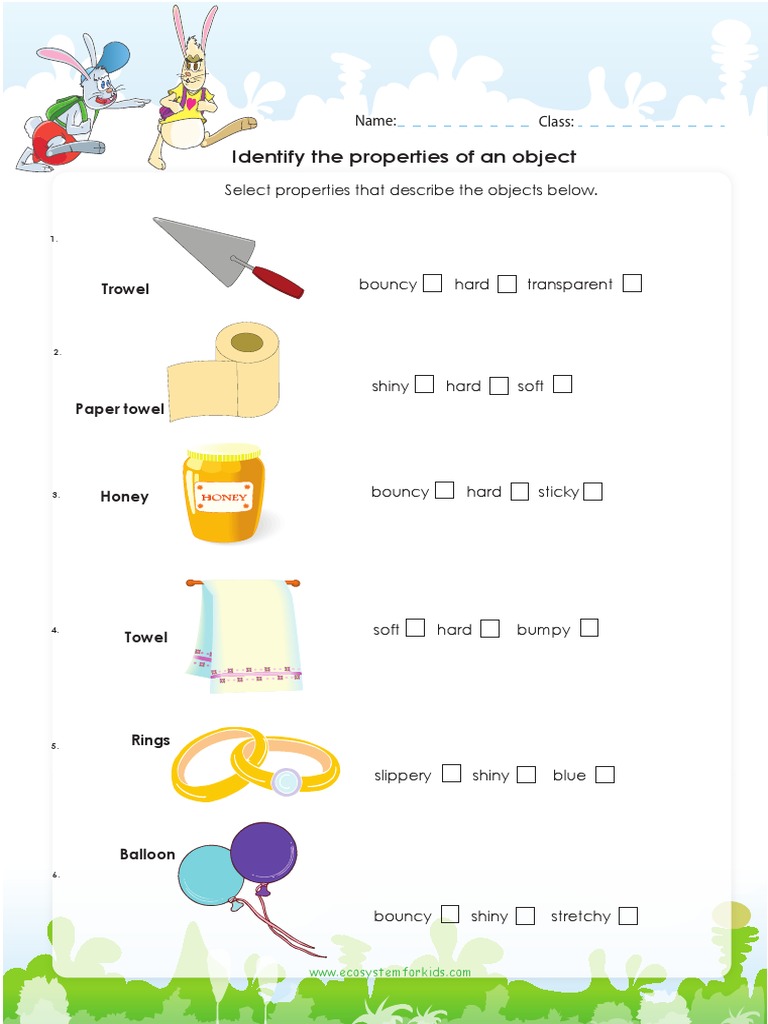Identify The Properties of An Object | PDF