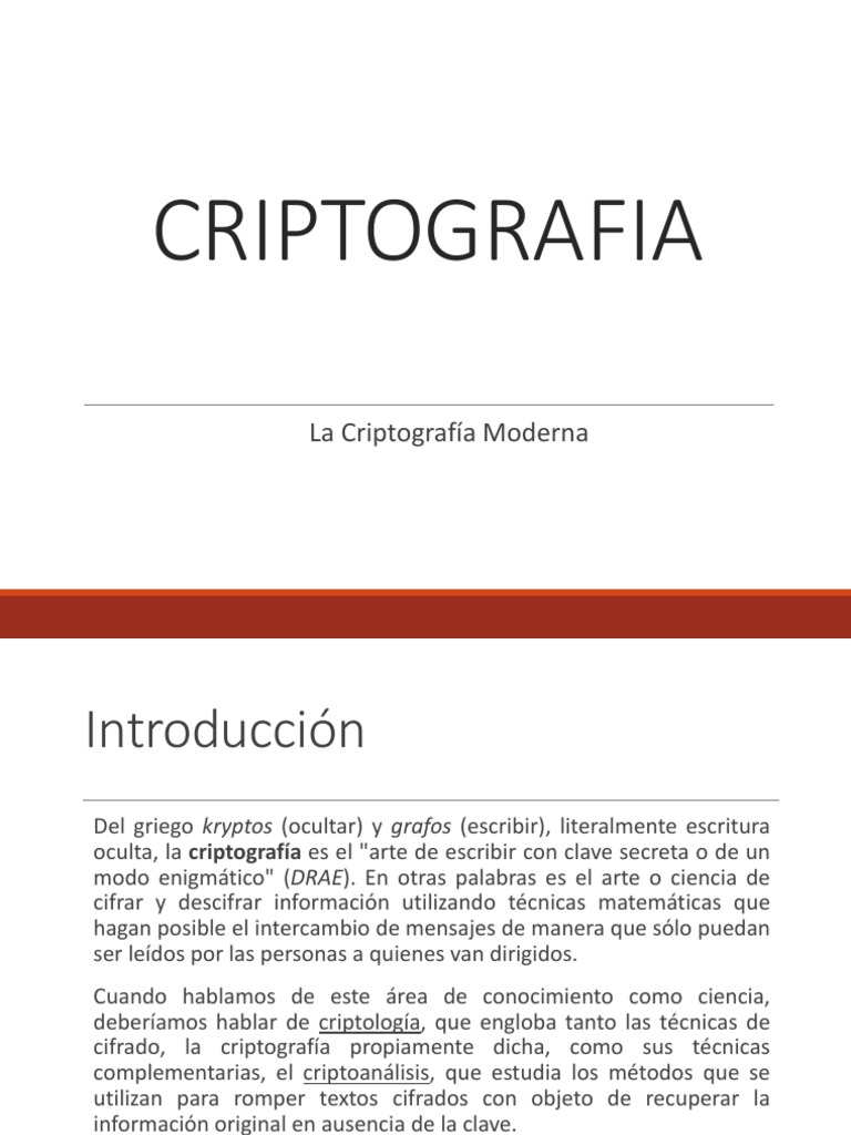 Criptografia Moderna | PDF | Criptoanálisis | Criptografía