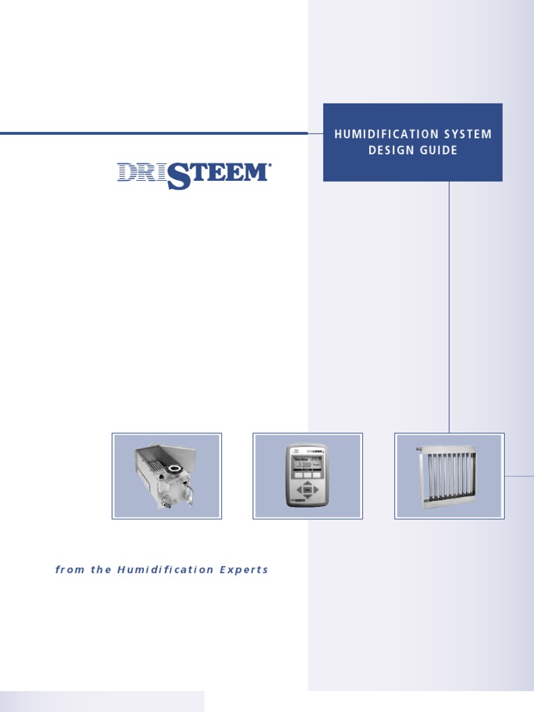 Humidification System Design Guide | PDF | Equipment ...