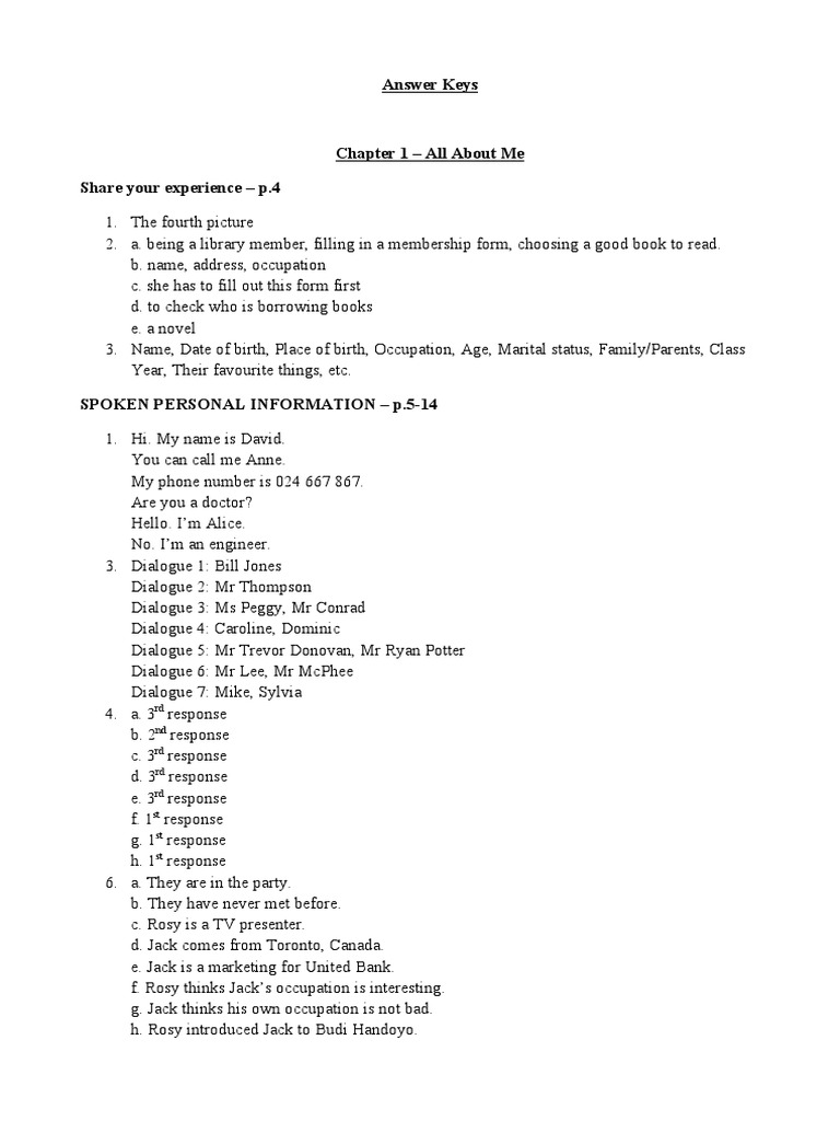 Kunci Jawaban Pathway to English Kelas 10 | PDF | David Beckham | London