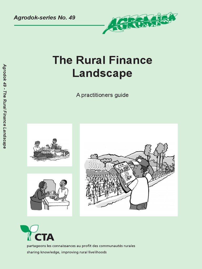 The Rural Finance Landscape | PDF | Microfinance | Loans