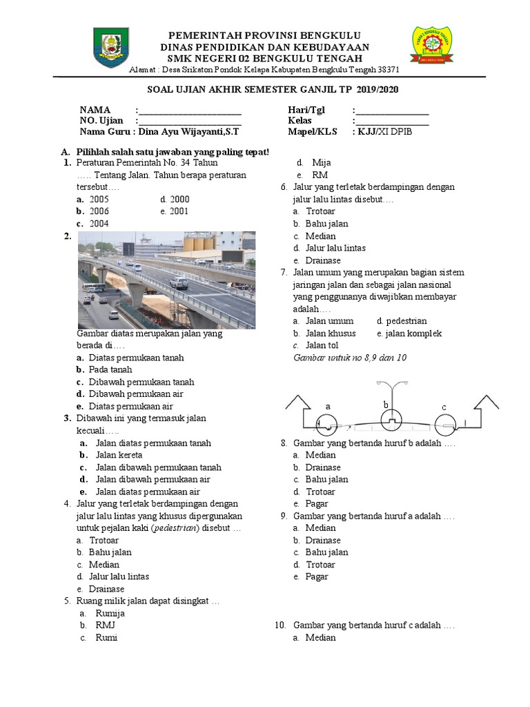 UAS KJJ Xi Dpib | PDF