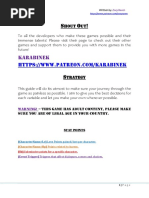 Corruption Game Walkthrough Guide | PDF | Mystery, Thriller & Crime Fiction
