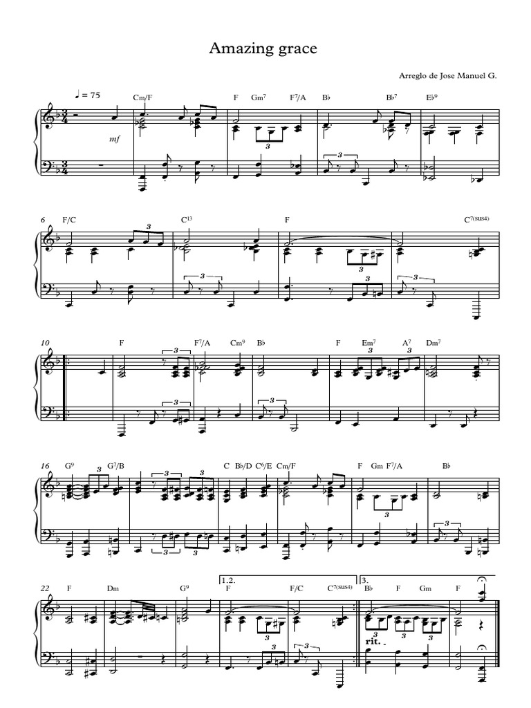 Amazing Grace PDF | PDF