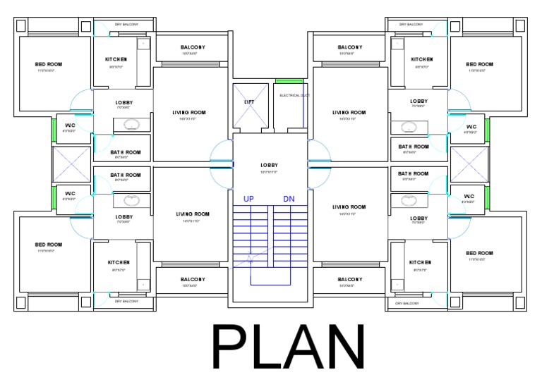 Detailed Floor Plan with Dimensions | PDF
