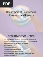DOH Organizational Chart & Roles | PDF