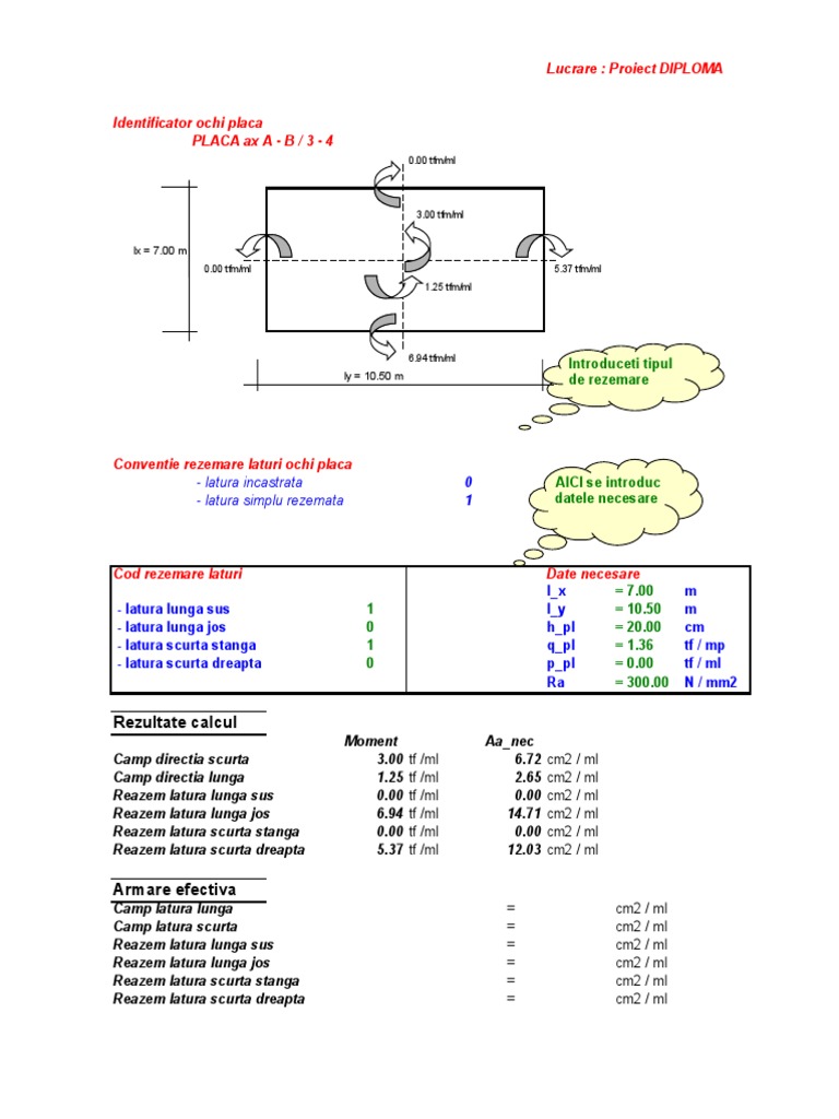 AACalcul Ochi Placa Parinte | PDF