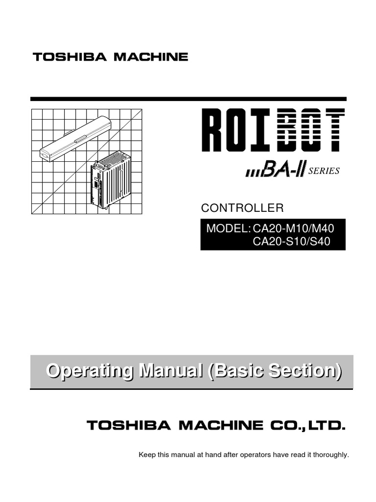 Ca20 M10 PDF | PDF | Safety | Input/Output