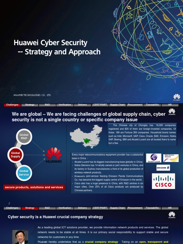Huawei Cyber Security Strategy and Approach | PDF | Vulnerability ...