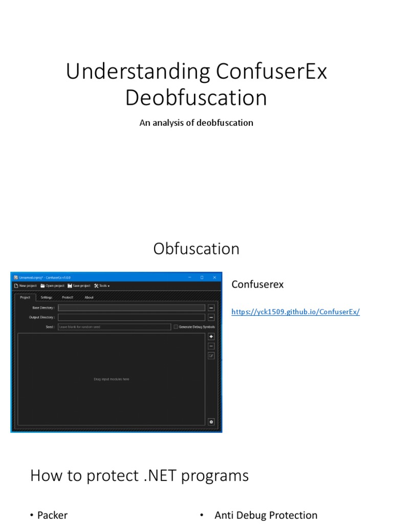 1.2 Intro Confuserex Deobfuscation PDF | PDF
