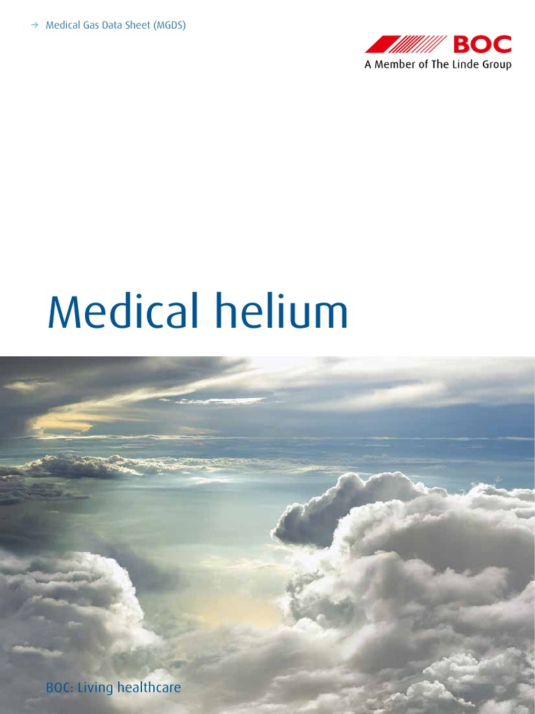 Medical Helium: BOC: Living Healthcare | PDF | Helium | Oxygen
