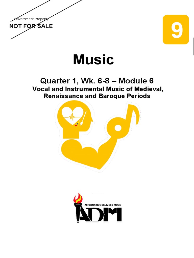 Music9 - q1 - Mod6 - Vocal and Instrumental Music of Medieval ...