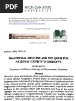 Zanempilo Community Health Care Centre - Wikipedia | PDF