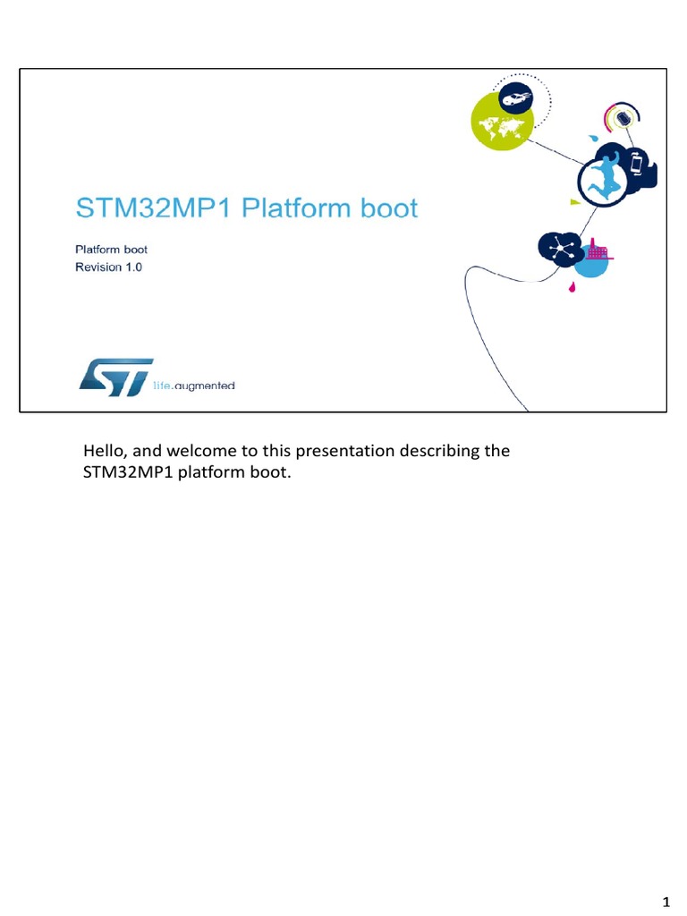 En - STM32MP1-Software-Platform Boot BOOT PDF | PDF | Booting | Flash Memory