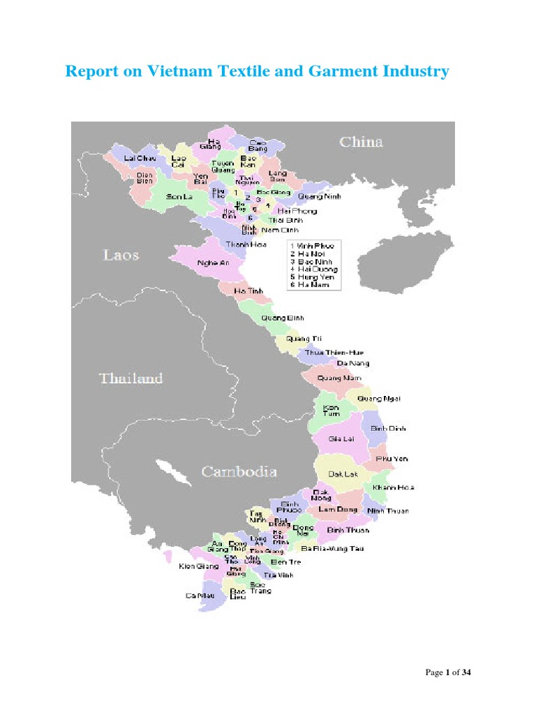 Actif Report On Vietnam Textile and Garment Industry | PDF | Cotton ...