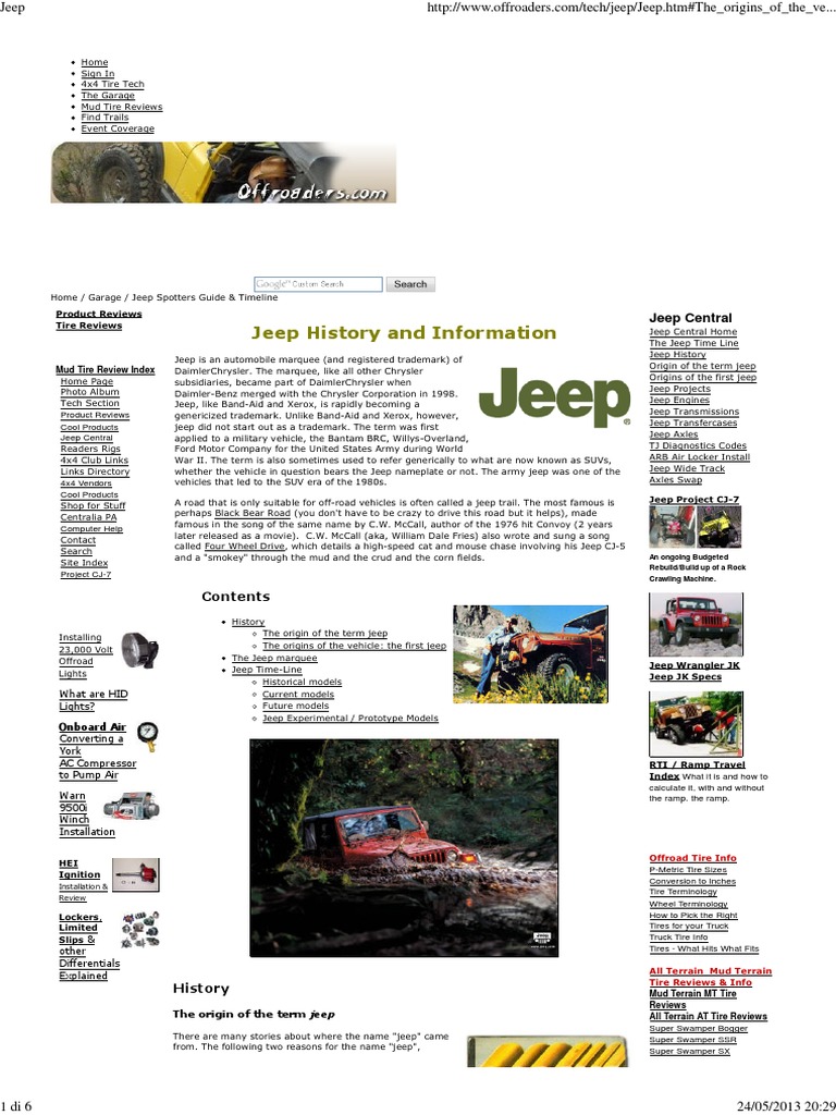 Jeep | PDF | Jeep | Commercial Vehicles