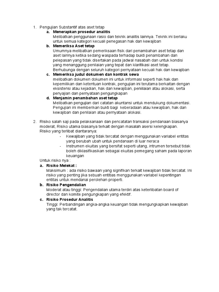 Diskusi 7 Audit II | PDF