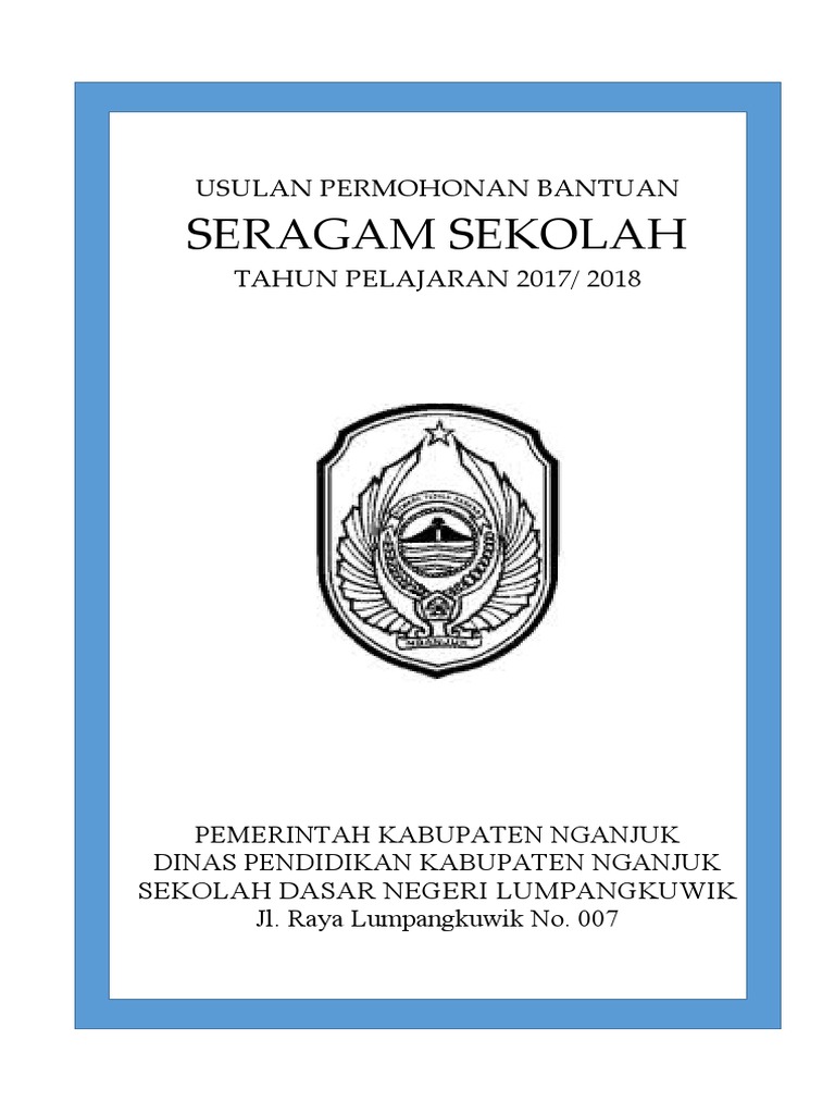 Proposal Seragam Sekolah | PDF