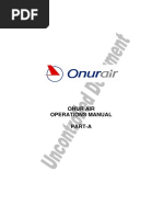 Ryanair Operations Manual Part A 1 | PDF | Airport | Transport