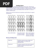 4 Basic Weft Knit Structure | PDF | Knitting | Textiles